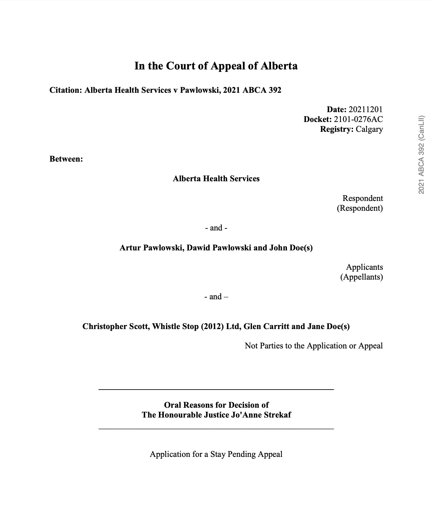 Canadian judge stays compelled speech order issued against pastor ...