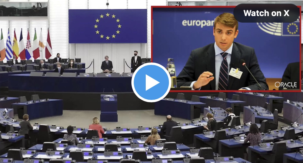 Son of Canadian pastor gets standing ovation in EU Parliament as he ...